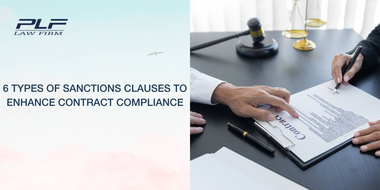 6 types of sanctions clauses to enhance contract compliance - PLF Law Firm